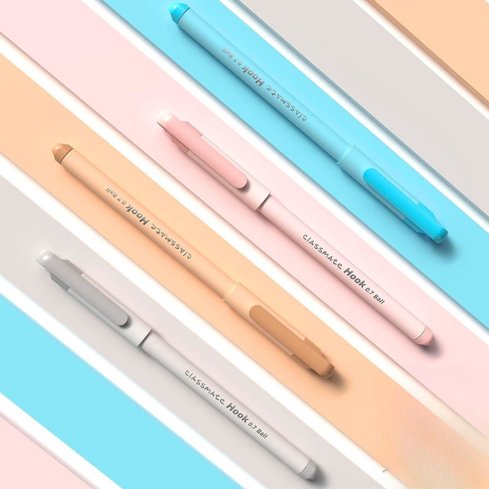 Classmate Hook Pastel Body 0.7 Ball Pen-Blue (Pack of 1) – Topperskit LLP