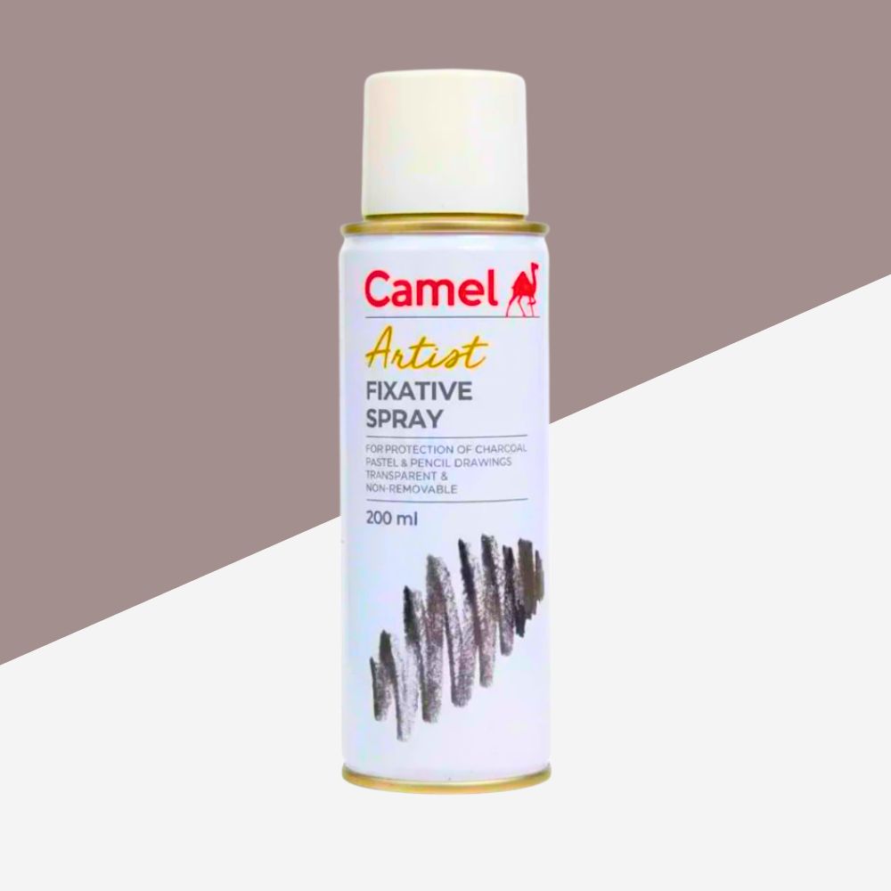 Camel Artists Fixative Spray: Protect Your Artwork ( Pack of 1 ...