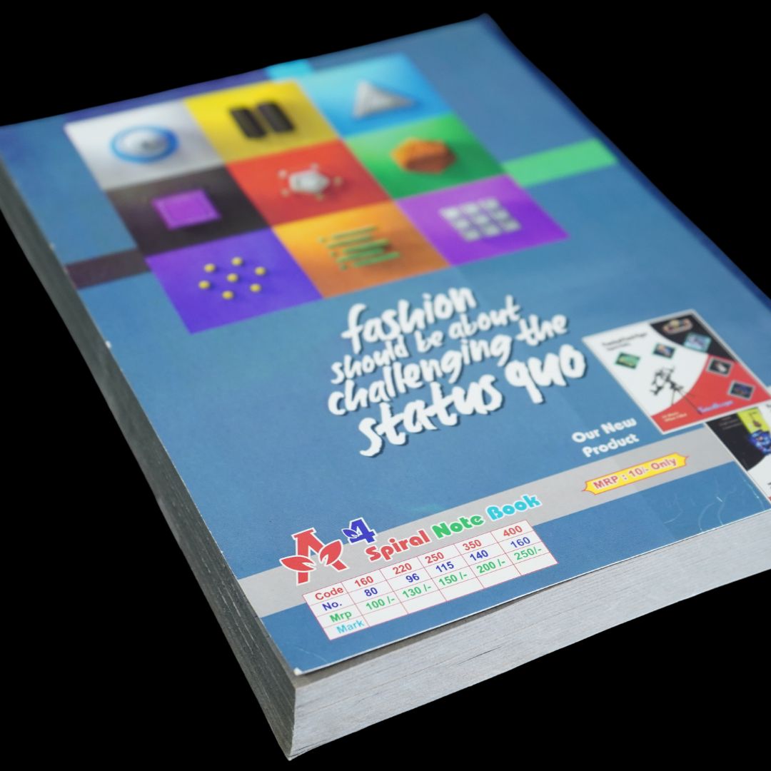 (2 Pcs.) Eco-Friendly A4 Rough Notebook ( Ruled ) - 484 Pages ...