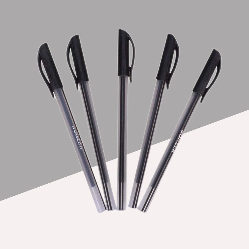 Use & Throw Ball Pen – Black ( Pack of 5 ) – Topperskit LLP
