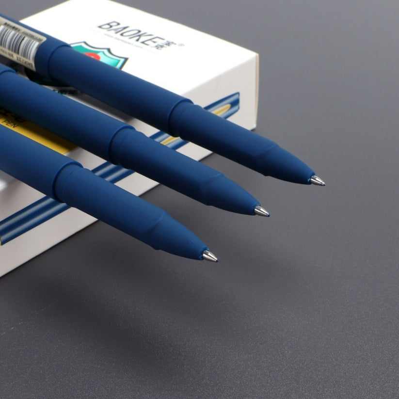 Baoke Blue 0.7mm Gel Pen with Antibacterial Protection (Pack of 1 ...