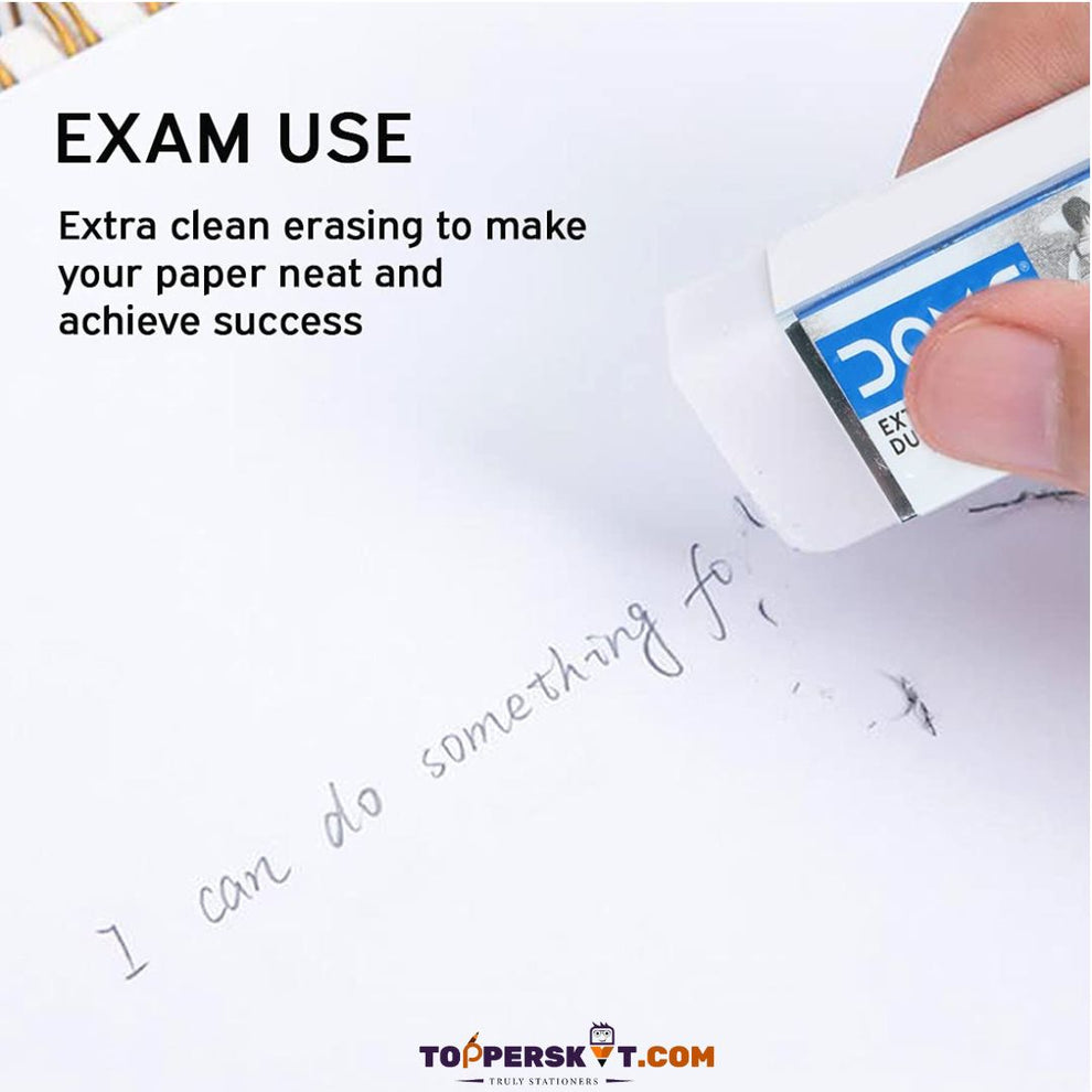 Doms Extra Long Dust Free Eraser ( Set Of 5 ) – Topperskit LLP