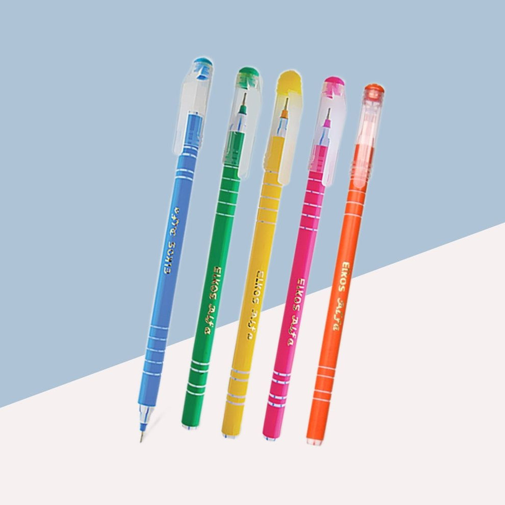 Elkos Alfa Df Ball Pen – Blue ( Pack of 5 ) – Topperskit LLP