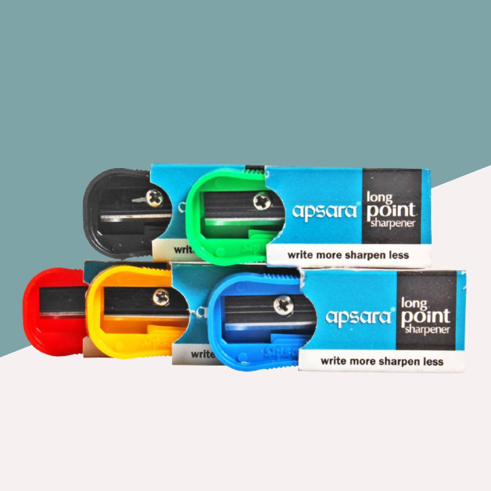 Apsara Long Point Rotatory Sharpener - Big ( Set Of 5 ) – Topperskit LLP