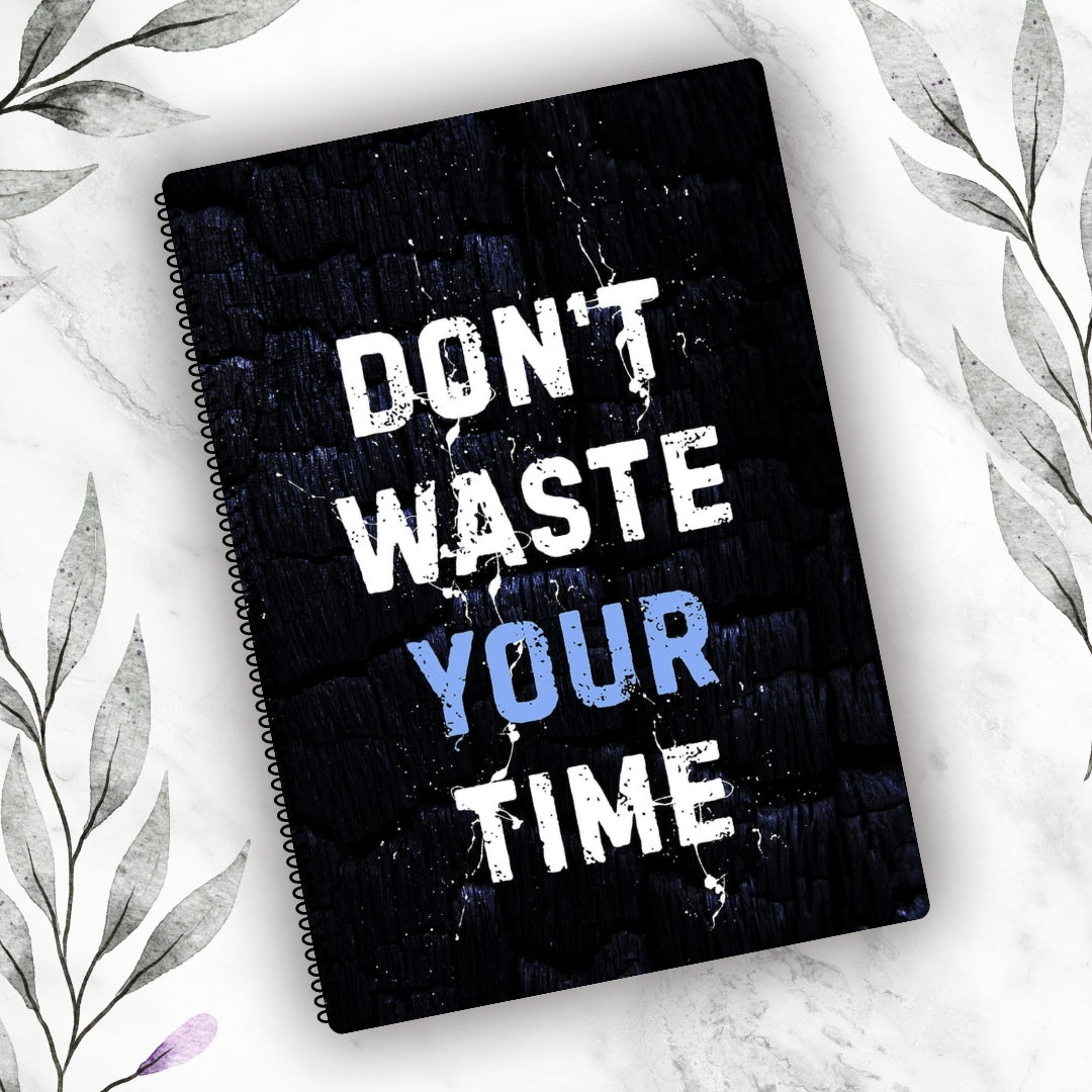 A4 Size Unruled Spiral Notebook– Premium Quality (Pack of 1 ...