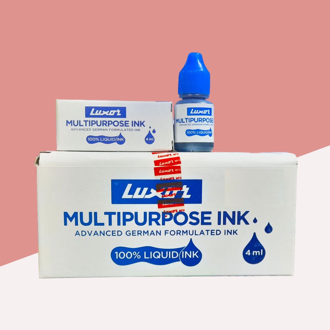 Luxor Multipurpose Gel Ink – Red ( Pack of 1 ) – Topperskit LLP