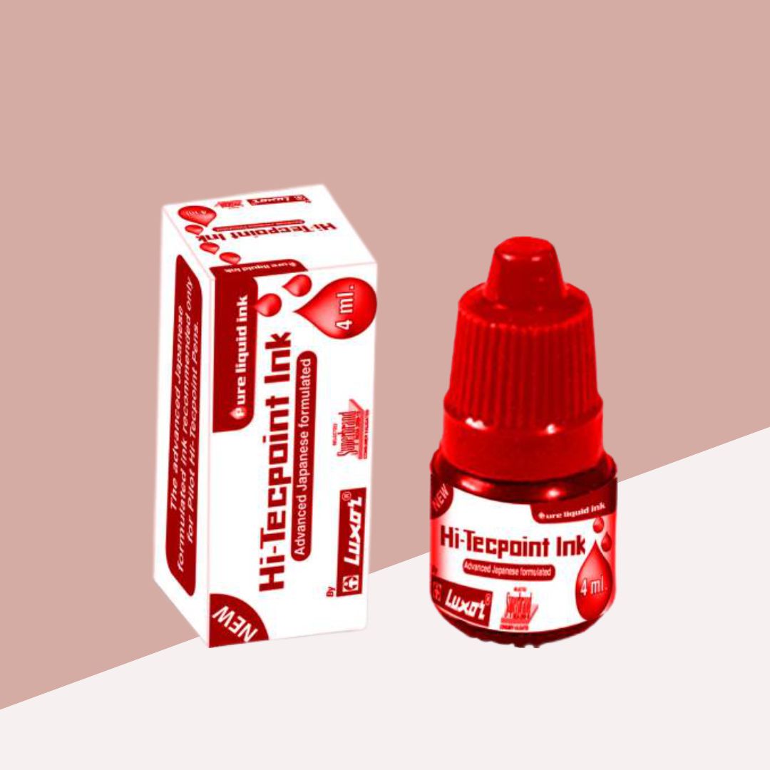 Luxor HITECHPOINT 05 Gel Ink – Red : Elevate Your Writing with Pure ...