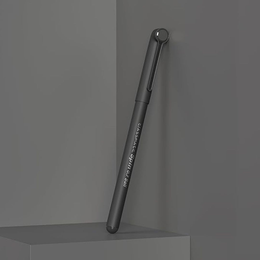 Classmate Spin 0.7 Ball Pen - Black (Pack of 1) – Topperskit LLP