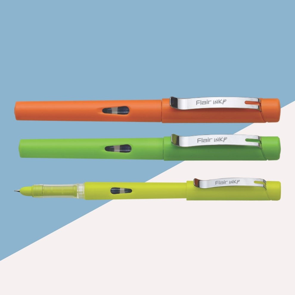 Flair Inky Neon Liquid Ink Fountain Pen ( Pack of 1 ) – Topperskit LLP