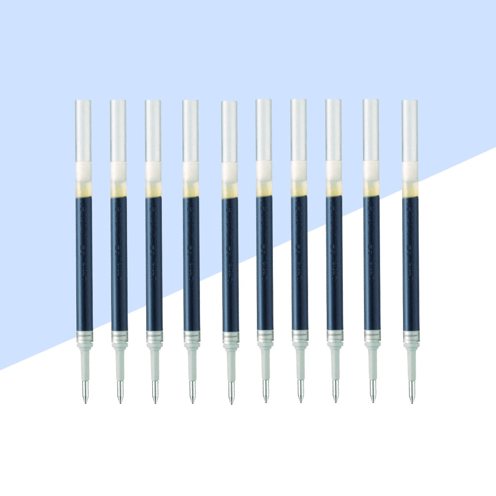(10 Pcs.) Flair V2 Blue Gel Refill - Smooth Writing Gel Ink ...