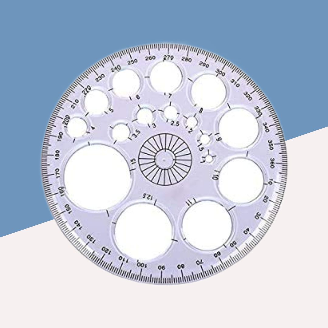Crystal Clear 360 Degree Plastic Geometry Protector ( Pack of 1 ...